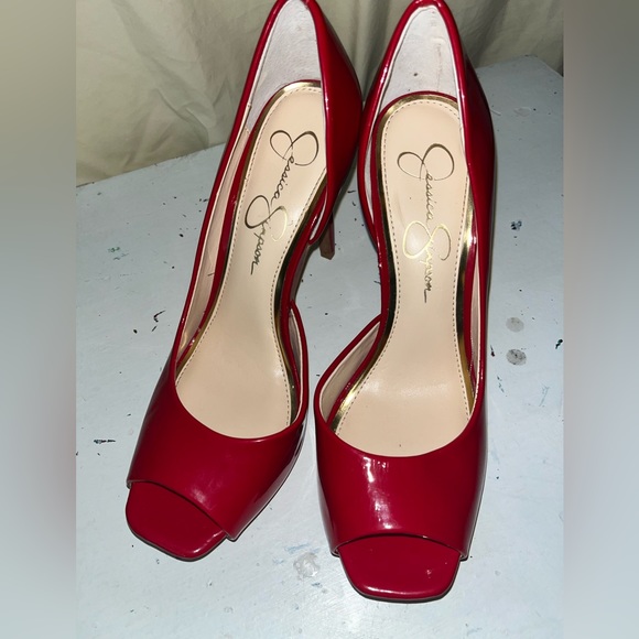 Jessica Simpson | Shoes | Jessica Simpson Candy Apple Red ...